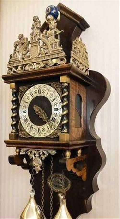 Часы настенные антикварные Голландия