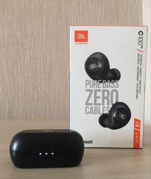 Беспроводные наушники JBL C100 TWS