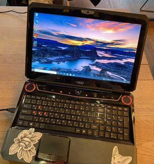 MSI GT683 i7 GTX570 240GB SSD Gaming