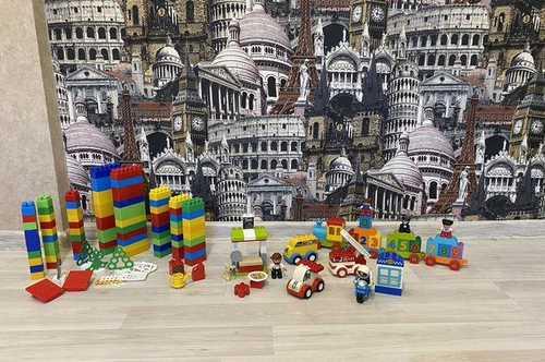 Lego duplo 6 наборов + блоки