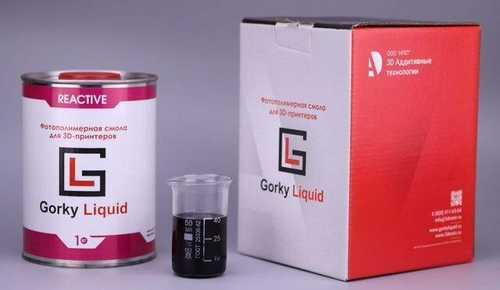 Фотополимер для 3D печати Gorky Liquid Reactive