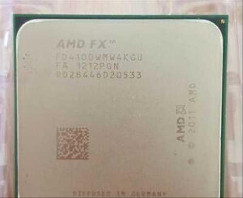 Процессор AMD FX4100, AM3. Отправка