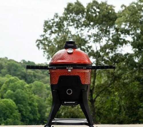 Керамический гриль пеллетный Kamado Pellet Joe Red