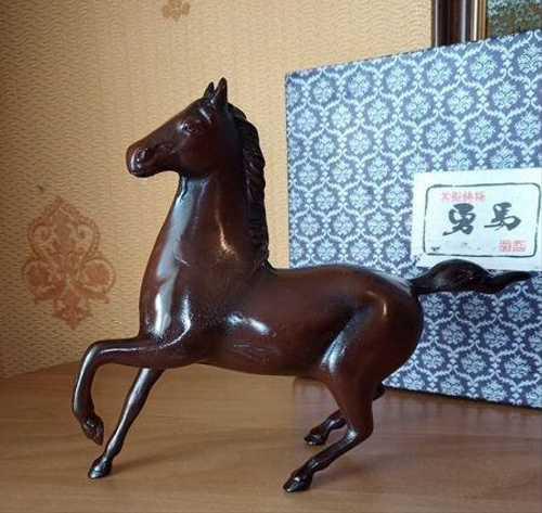 Статуэтка фигурка Конь из бронзы Японская