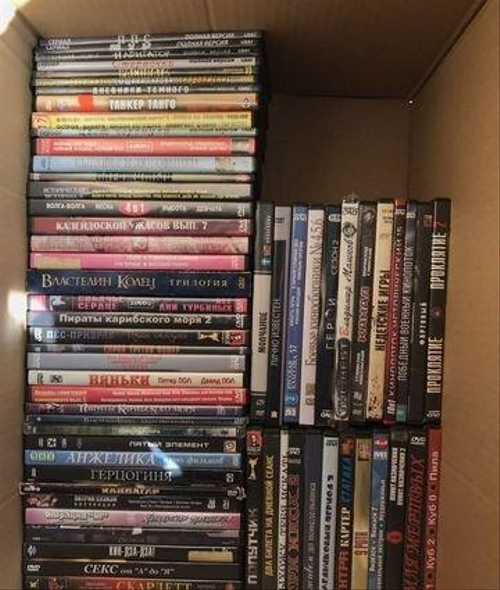 DVD и музыка фильмы и мультфильмы 350шт