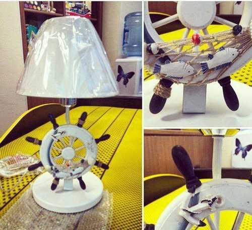 Лампа настольная новая