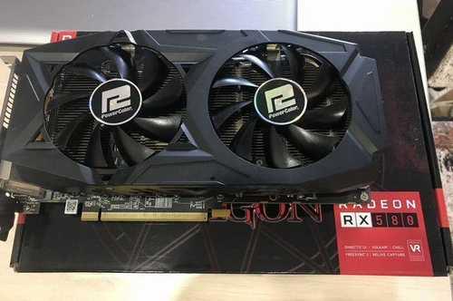 Видеокарта RX580 8GB PowerColor
