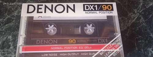 Аудиокассеты Denon DX1-90, Maxwell XL-ll-90