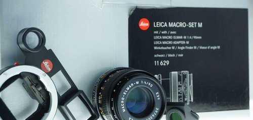 Leica Macro-Elmar-M 90mm f/4 full set