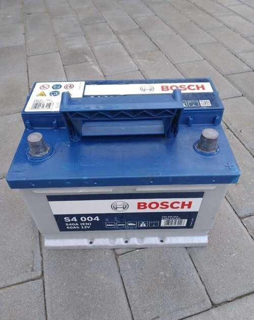 Аккумулятор б/у Bosch s4 обратная полярность