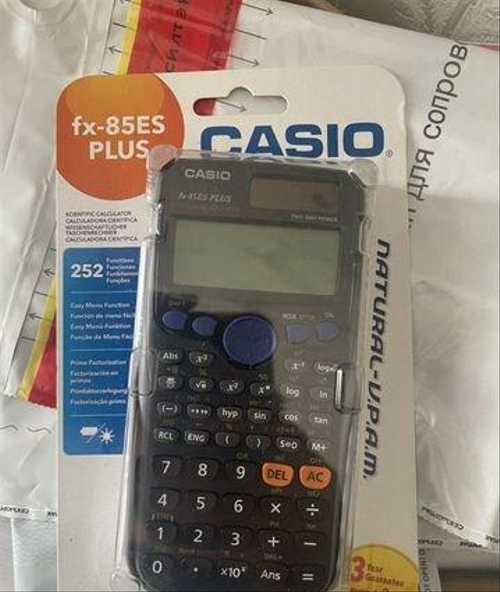 Калькулятор инженерная casio