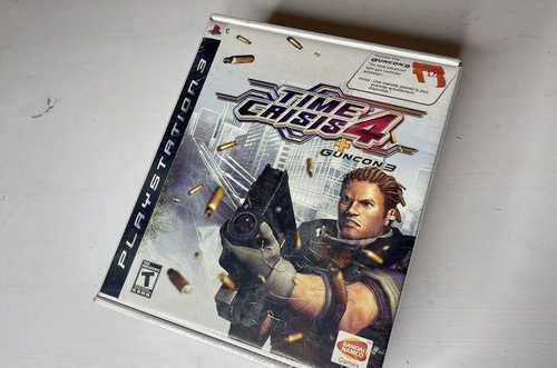 Time Crisis 4 + Guncon 3 (новая запечатанная PS3)