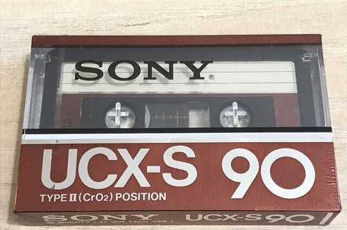 Аудиокассета Sony USX-S 90 (Made in Japan) 1982 го