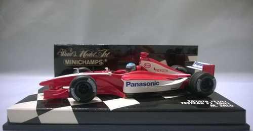 Minichamps Toyota TF101 Test Car F1 M. Salo 2001