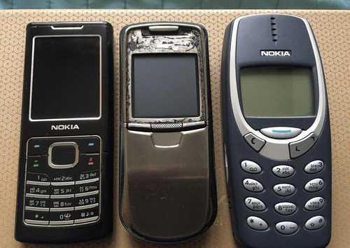 Nokia 8800, Nokia 3310, Nokia 6500