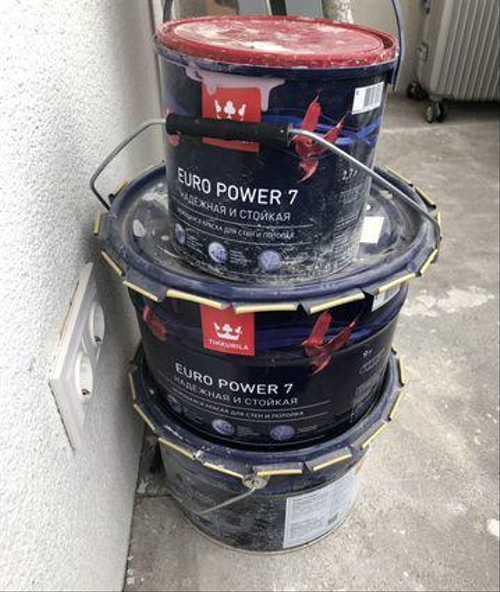 Tikkurila euro power 7 краска