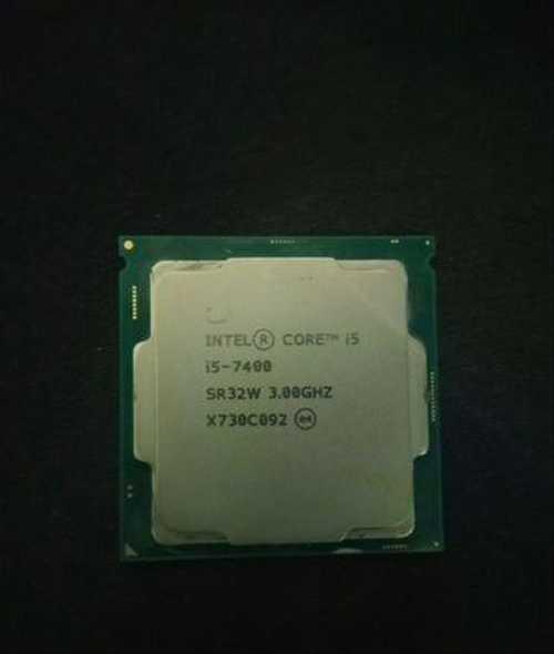 Процессор inte core i5 7400 LGA 1151