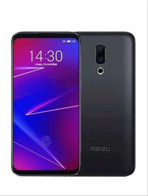 Meizu 16x, чёрный, 6/64
