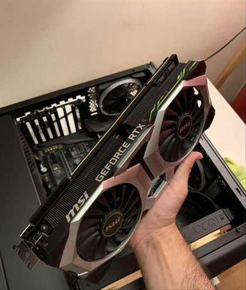 Видеокарта RTX2080ti 11gb MSI на гарантии