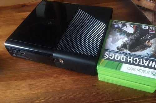 Xbox 360E(250gb) + игры