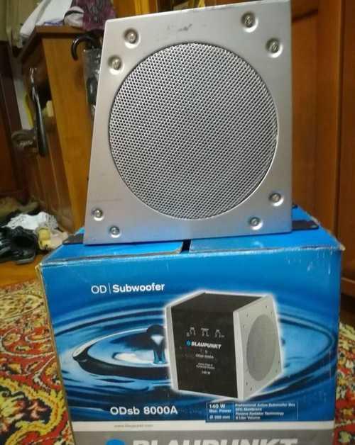 Активный сабвуфер blaupunkt ODsb8000A