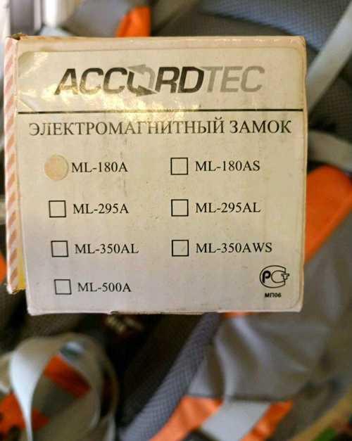 Электронный замок accordtec ml-180a