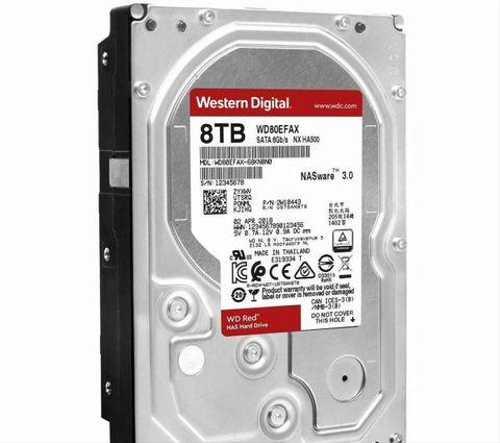 Жесткий диск WD 8TB Red