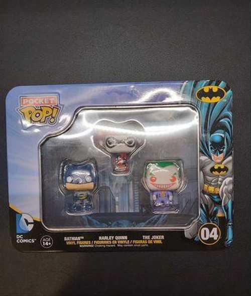 Funko pop Pocket Batman Joker Harley Quinn 04