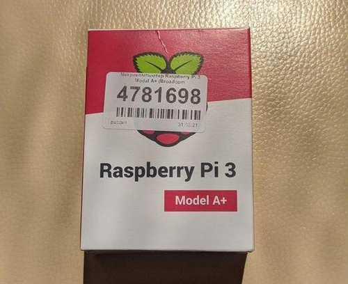 Микрокомпьютер Raspberry Pi 3 Model A+