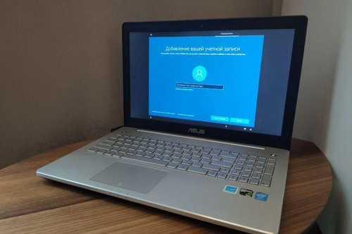 15.6" Ноутбук asus N550JK i7/ RAM 16GB/ GTX 850M