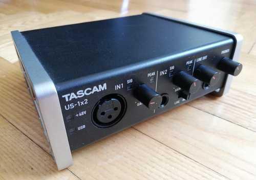 Звуковая карта Tascam US-1x2