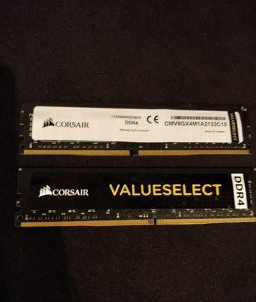 Corsair value select. Corsair value select 8gb ddr4. Value select Оперативная память. Две плашки по 4 ГБ. Ram Zeppelin Vertex 16gb.