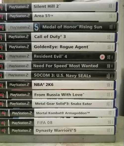 Лицензионные игры Sony Playstation 2