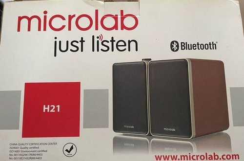 Компьютерные колонки Microlab bluetooth