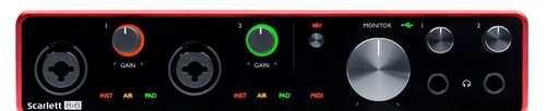 Focusrite scarlett 8I6 3RD GEN