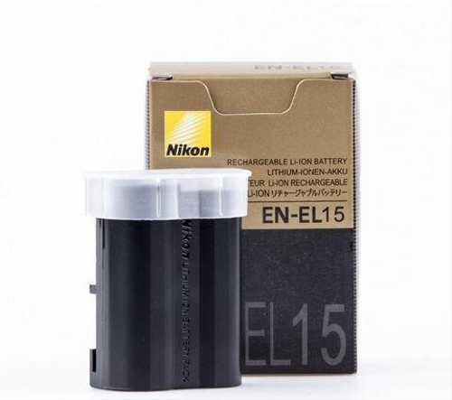 Аккумулятор Nikon EN-EL15 новый (гарантия)