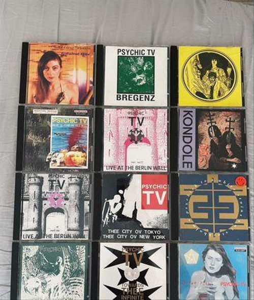 Psychic tv CD диски