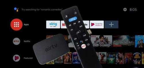 Android TV приставки Verizon Sling AirTV