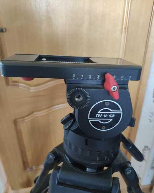 Штативная голова Sachtler DV 12SB+штатив Sachtler