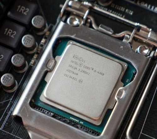Процессор i5 4460,материнка Asus B85M-G,16gb