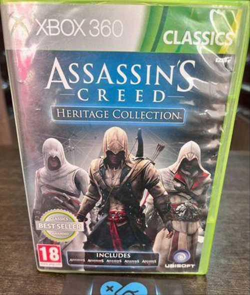 Assassins Creed Heritage Edition Лицензия Xbox 360