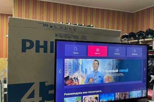 ЖК Телевизор Philips 43" (2018) 4K UHD smart TV