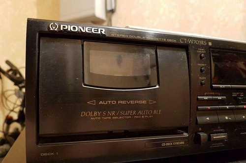 Дека кассетная Pioneer ct-w703rs