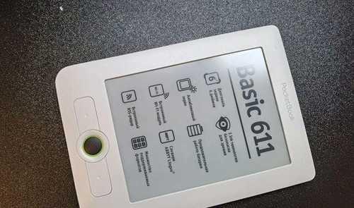 Электронная книга PocketBook 611 Basic 2 гб