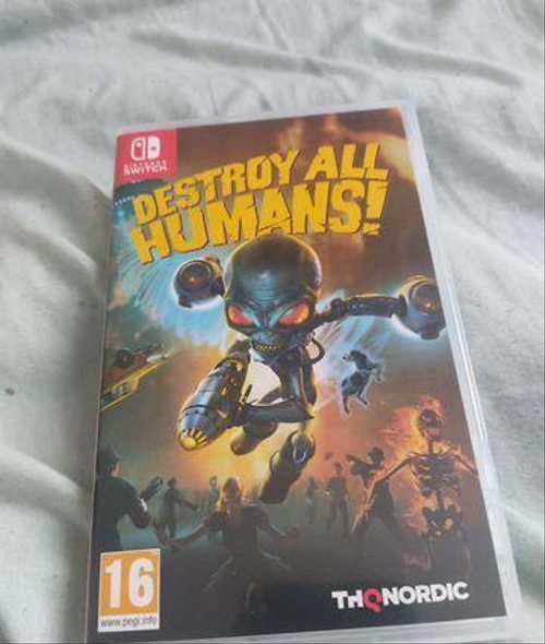 Destroy all humans Nintendo switch