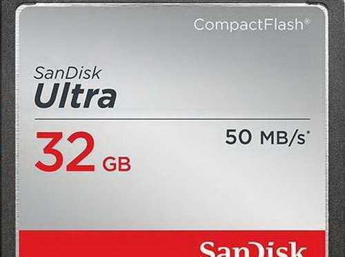 Флеш карта SD Sandisk Ultra 32GB 50Mb/s