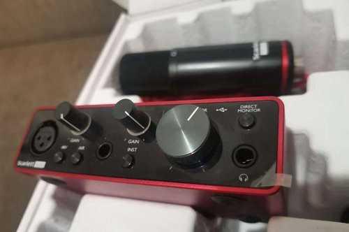 Focusrite scarlett solo studio 3rd gen