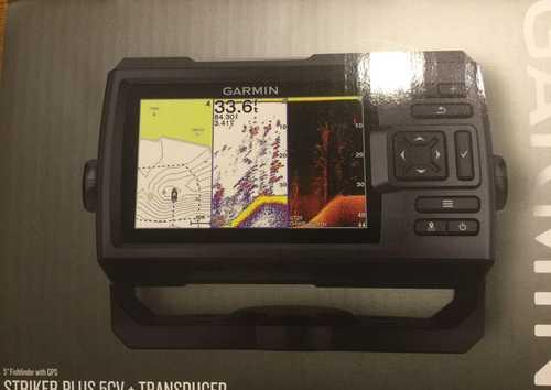 Новый Garmin Striker Plus 5cv(GT20)