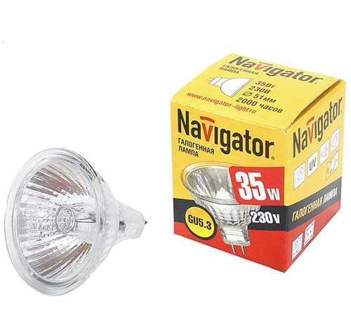 Лампа галогенная Navigator 35 W 230 V