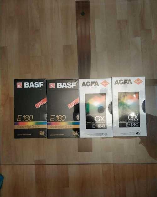Продаю пленки для видеомагнитофона 2 шт. Basf-E180